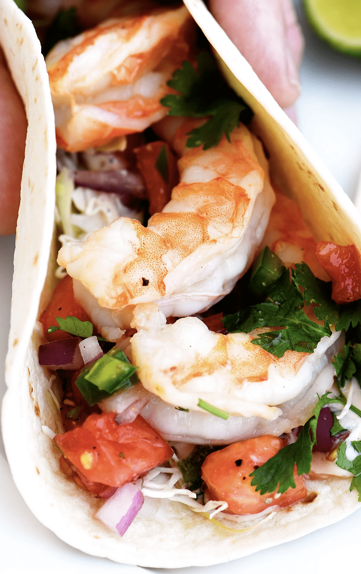 Tex-Mex Shrimp Tacos - PB on Life